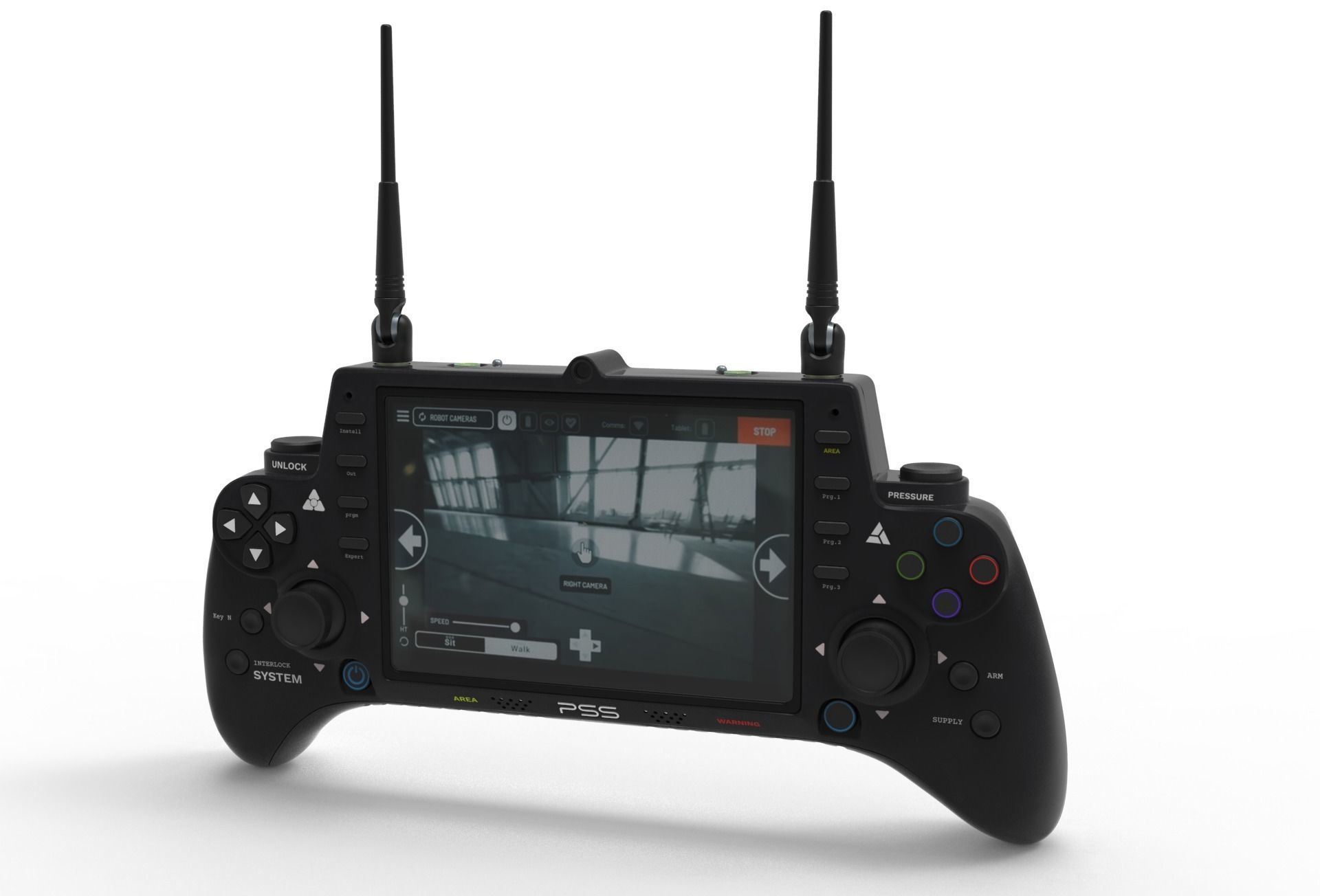 Robot Remote Control 3D model | CGTrader