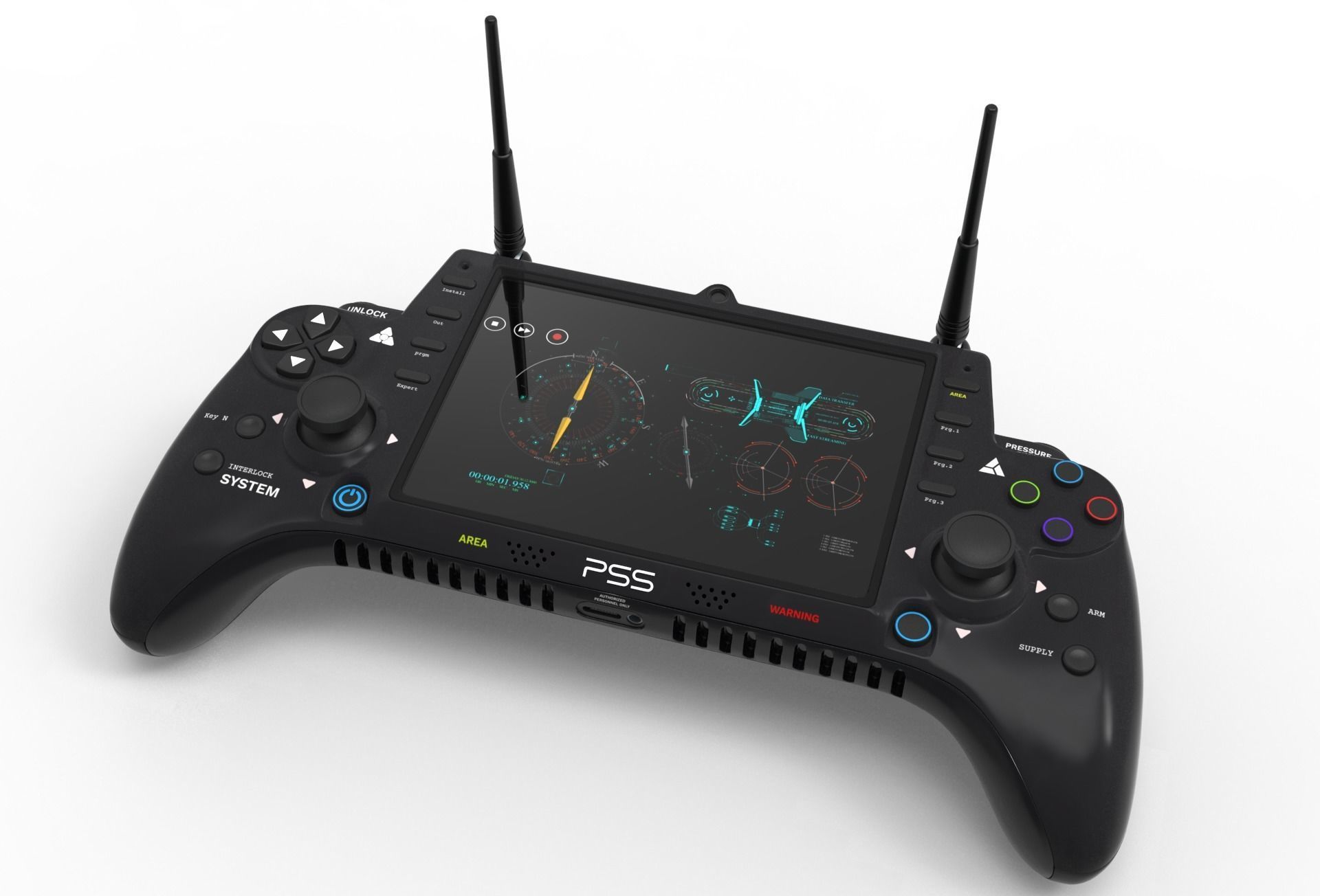 Robot Remote Control 3D model | CGTrader