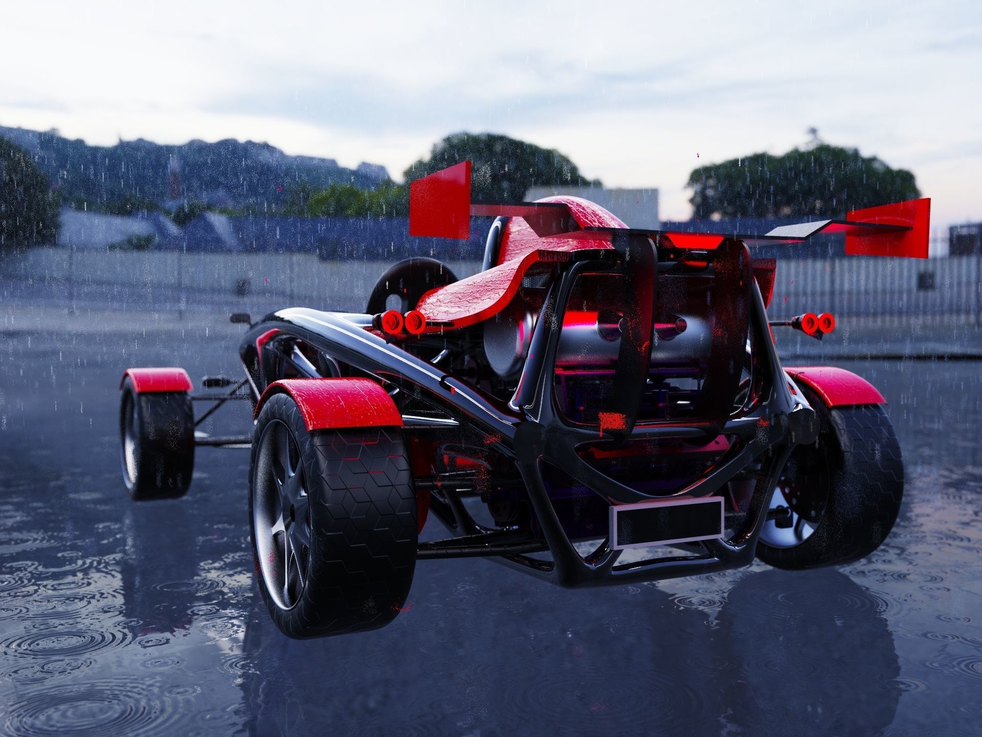 Ariel Atom generative design chassis 3D model | CGTrader