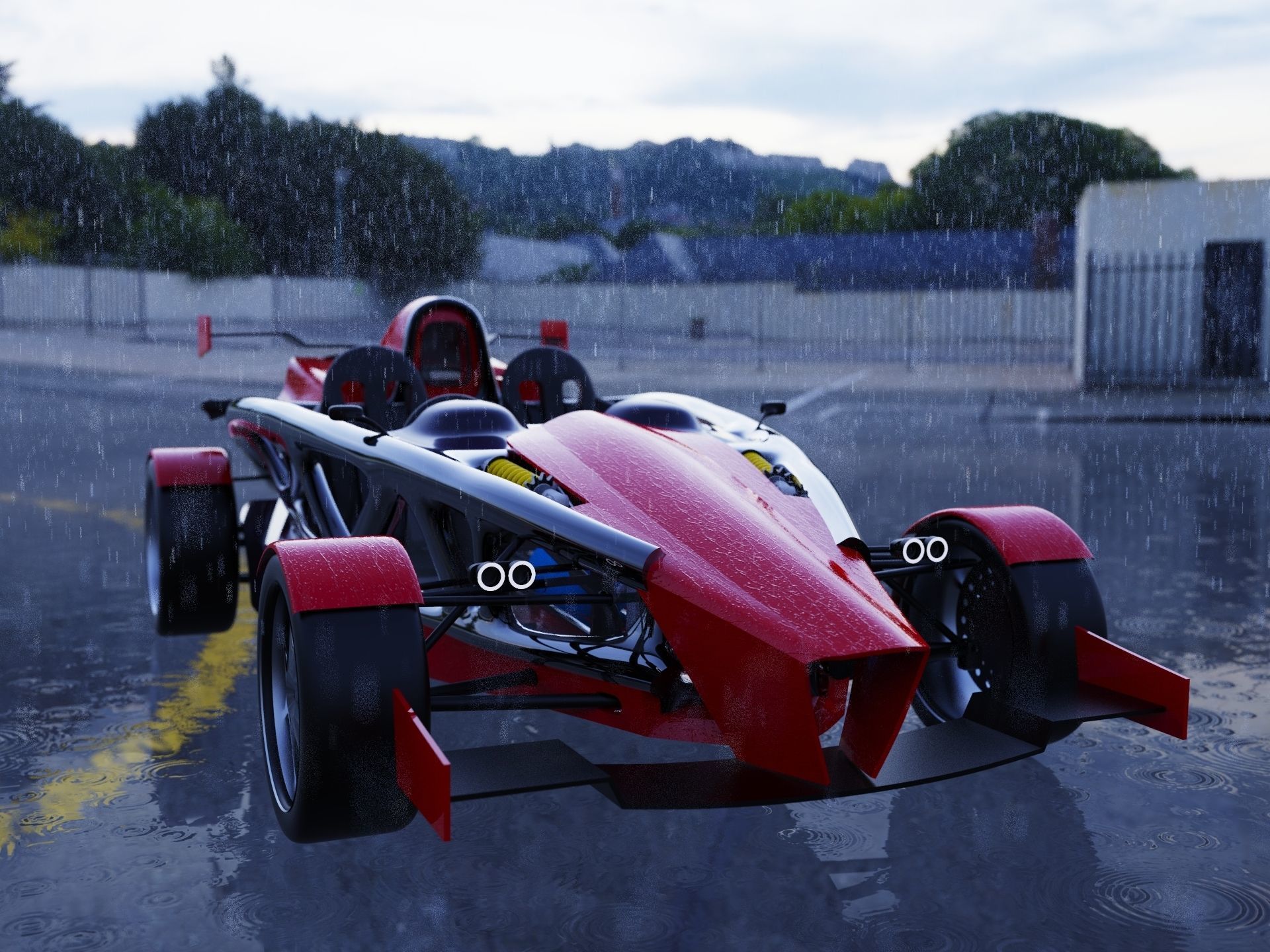 Ariel Atom generative design chassis 3D model | CGTrader