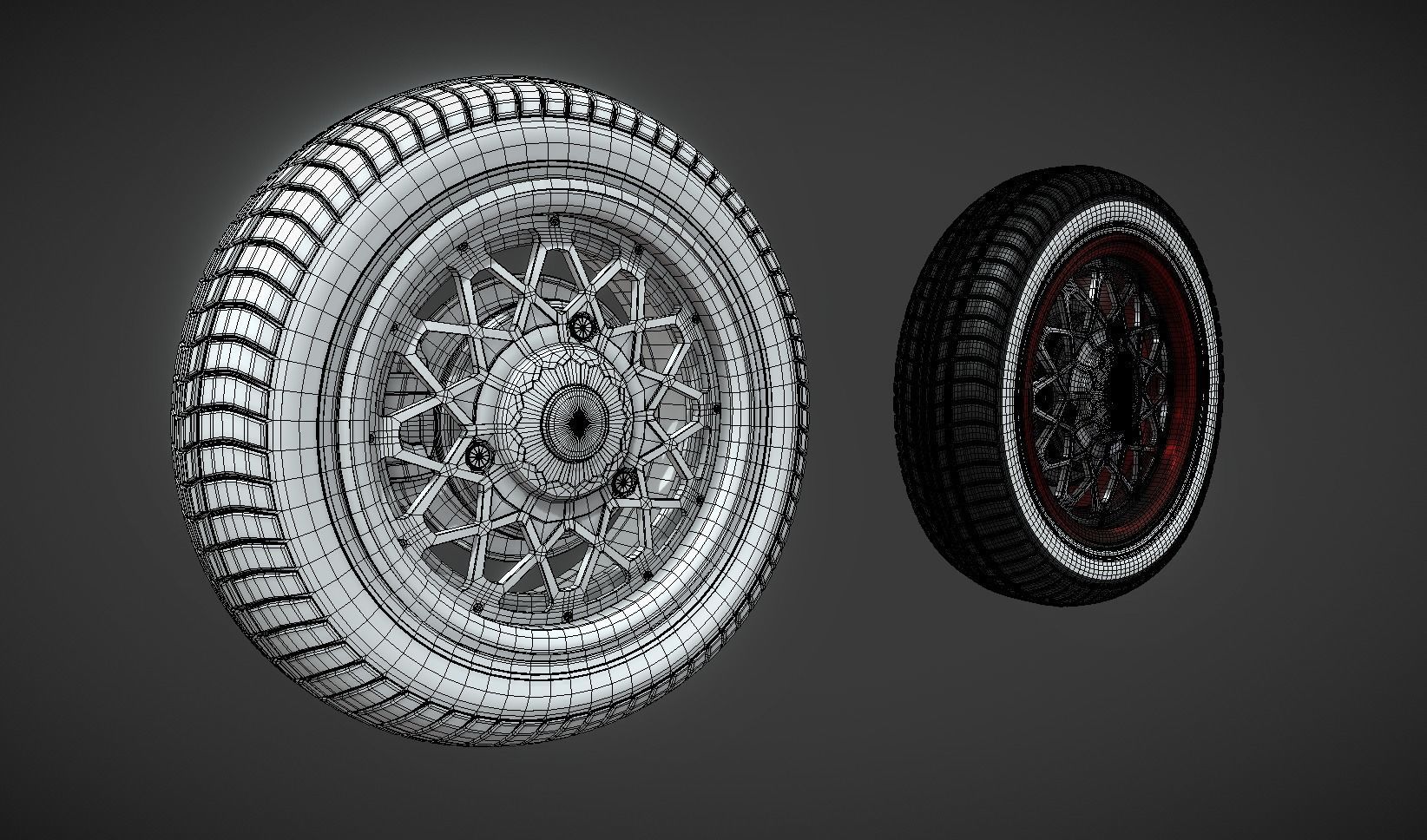 Wheel 4K Luxe 3D model | CGTrader