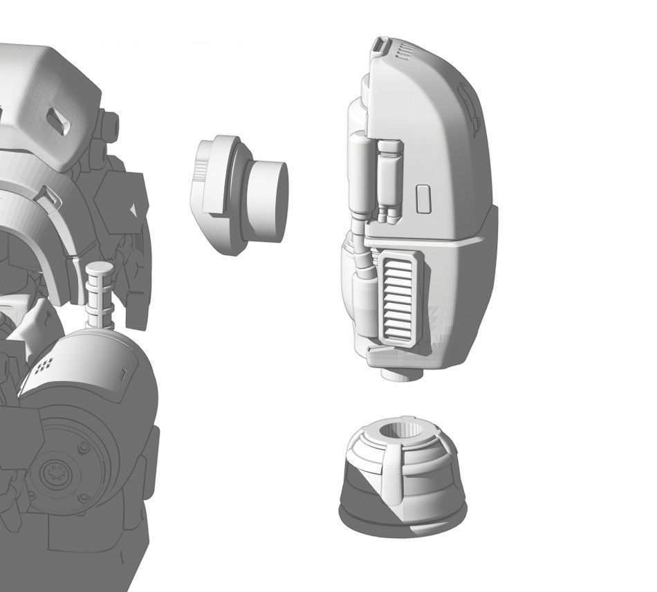 Gundam Physalis GP02 3D model 3D printable | CGTrader