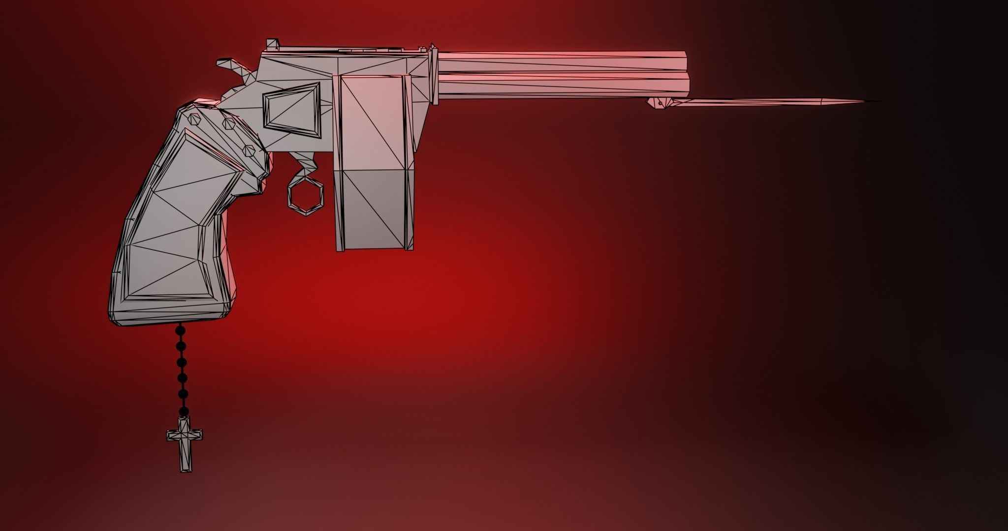 Holy Revolver free 3D model | CGTrader