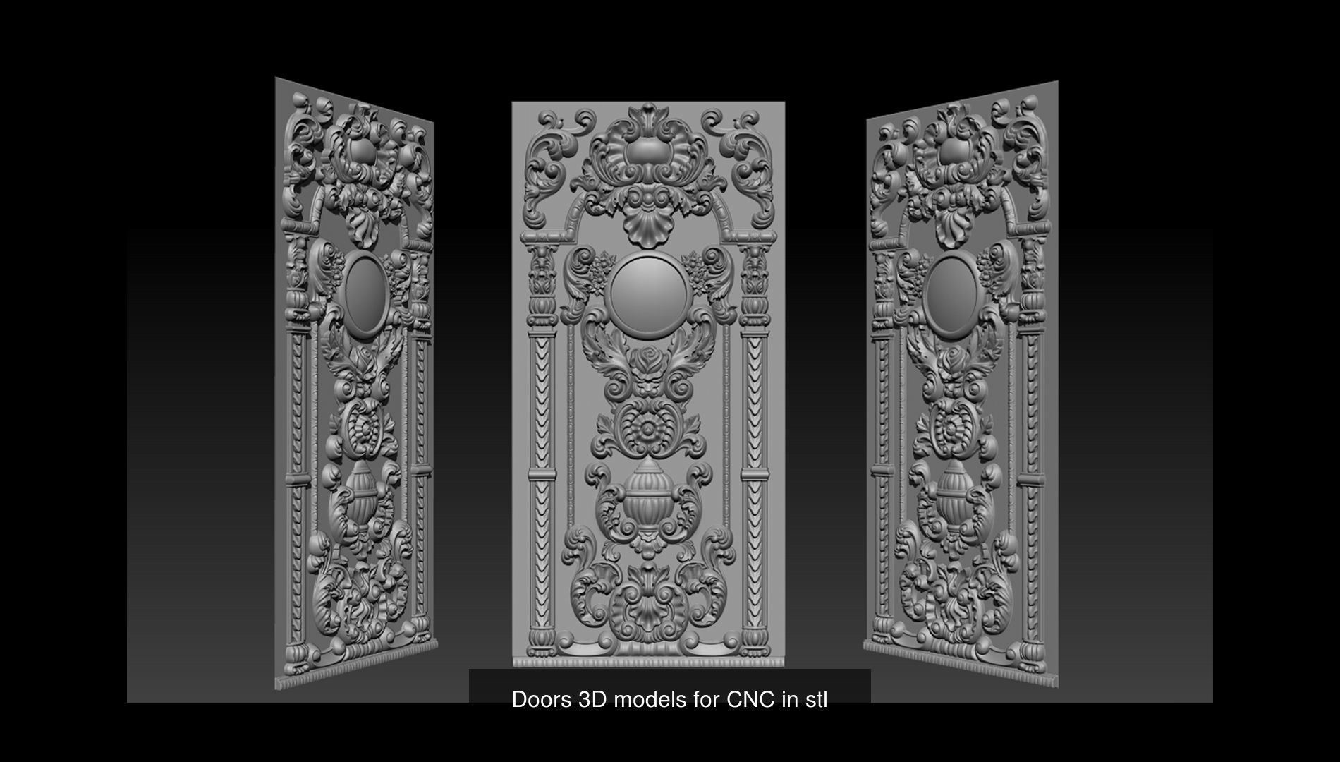Door Collection for CNC and 3D Printer | CGTrader