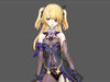 FISCHL GENSHIN IMPACT STATUE CUTE GIRL GAME CHARACTER ANIME 3D model 3D ...