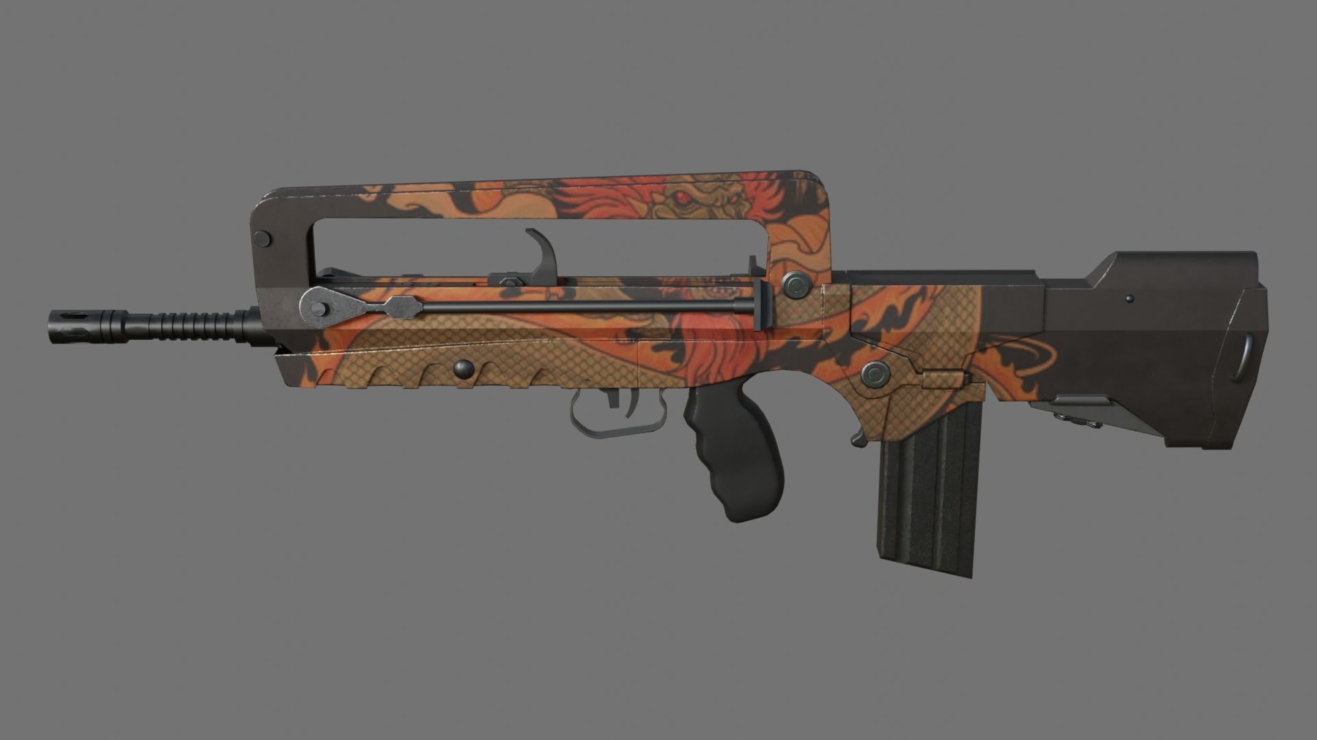 3D model Famas F1 VR / AR / low-poly | CGTrader