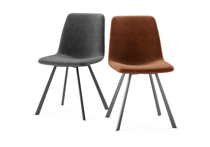 Delta Side Chair 3D model | CGTrader