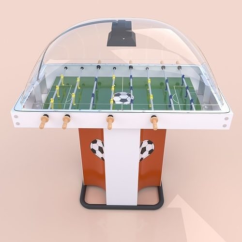 Soccer playing pad 3D model | CGTrader