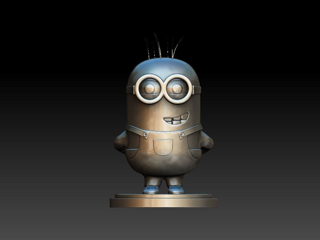 Minion for 3D printing from Despicable me 3D model 3D printable | CGTrader