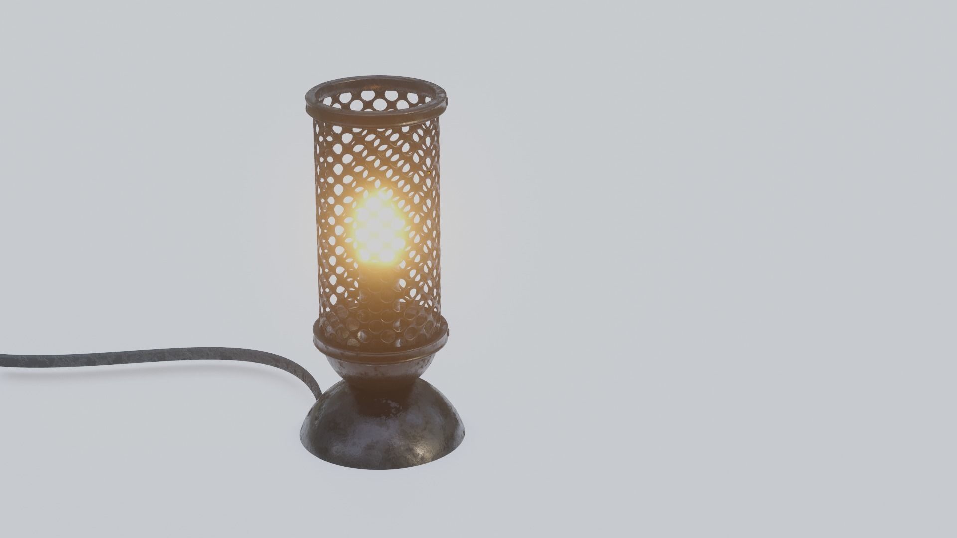 Antique Old Lamp 3D Model free 3D model | CGTrader