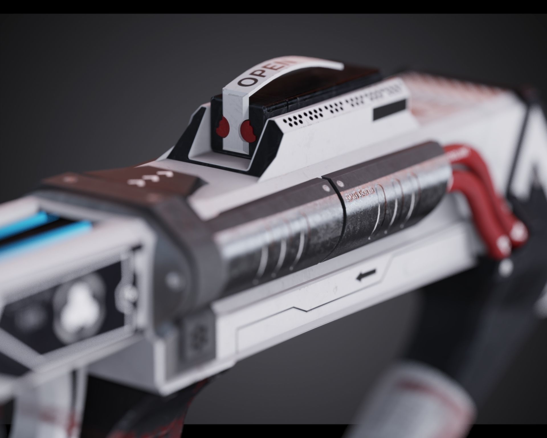 3D model Modern Sci-Fi SMG VR / AR / low-poly | CGTrader