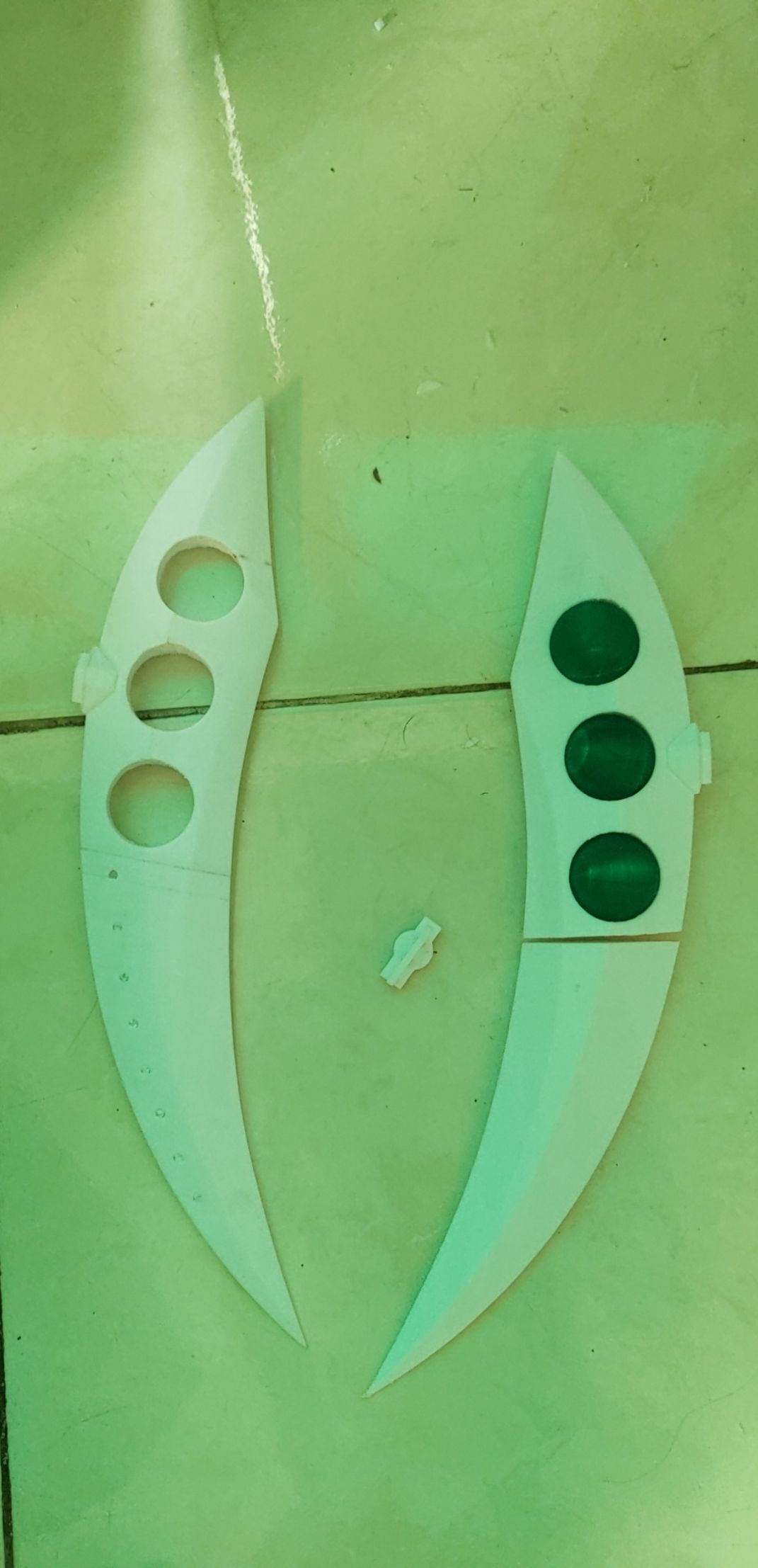 Zen aku flute dagger Power Rangers Wild Force 3D model 3D printable ...