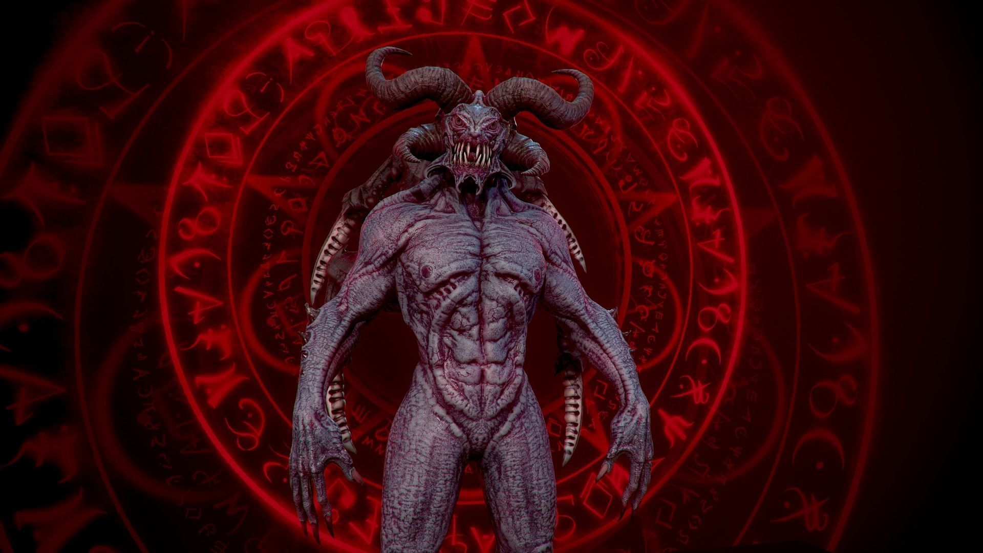 3D model Demon Lord 4k textures Game ready VR / AR / low-poly | CGTrader