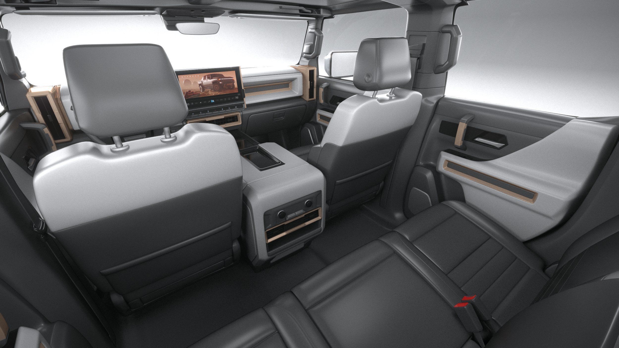 Hummer EV 2022 with interior 3D model | CGTrader