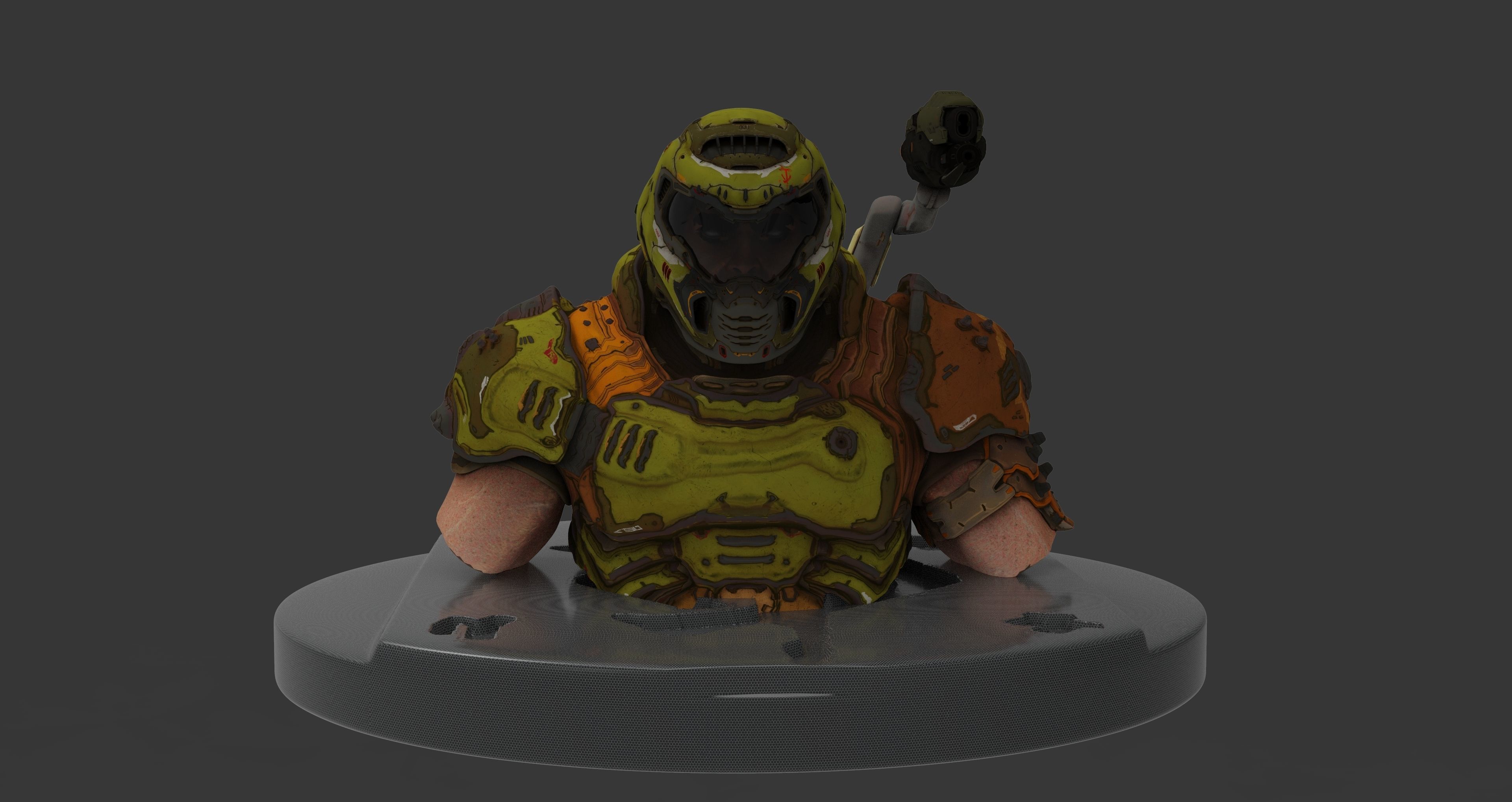 Doom Slayer 3D model | CGTrader