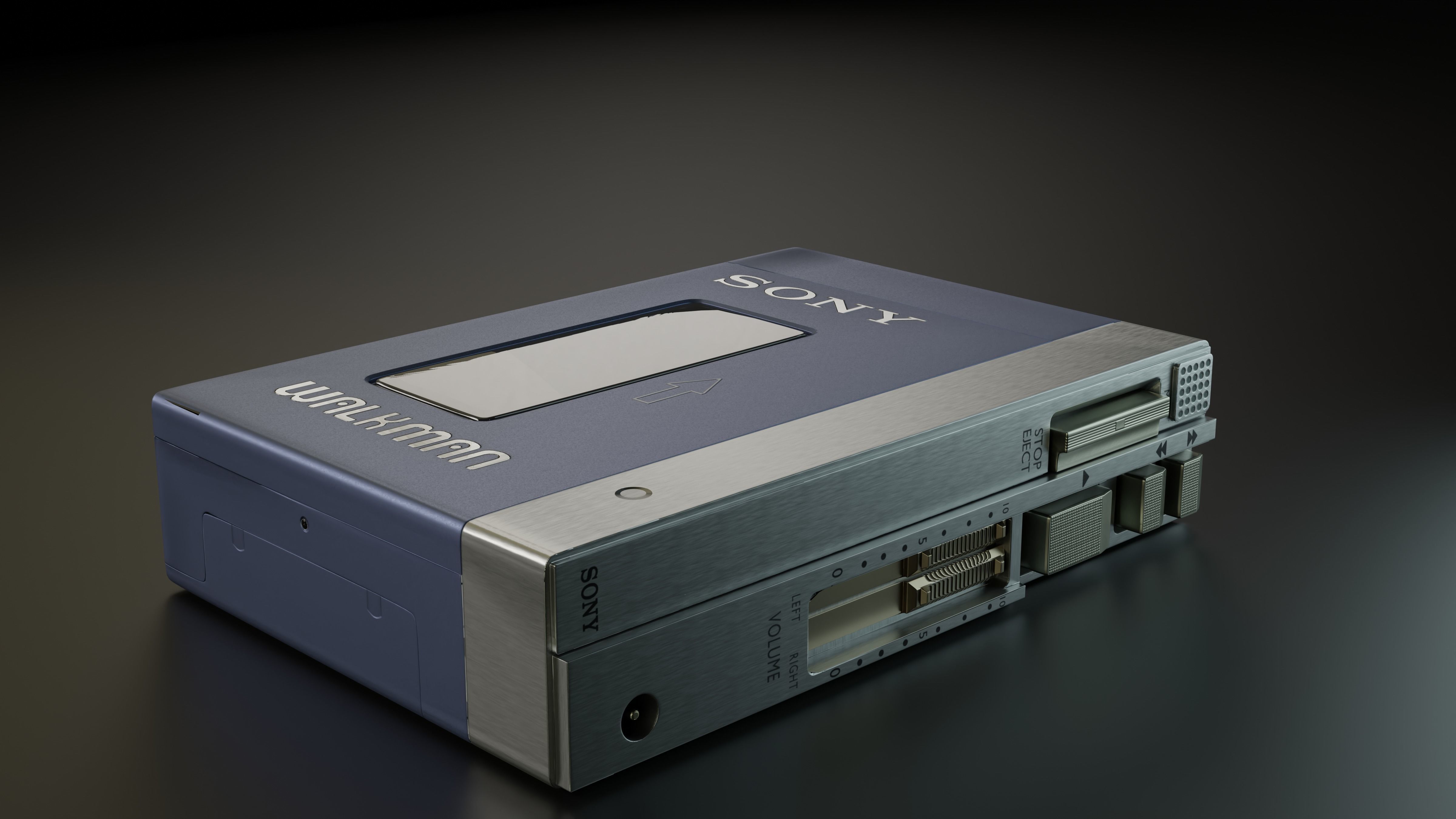 Walkman tpsl-2 free 3D model | CGTrader