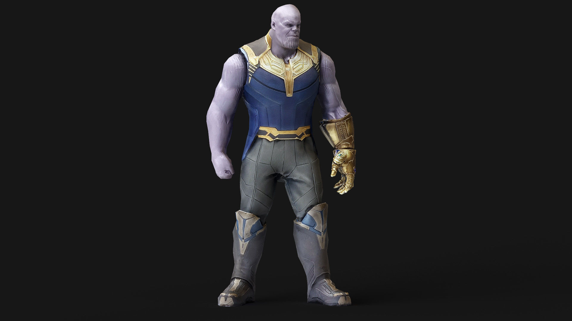 3D model Thanos 3d Model Scan VR / AR / low-poly | CGTrader