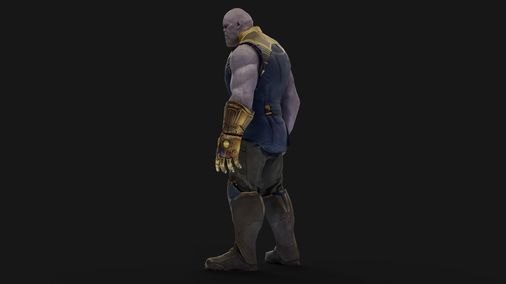 3D model Thanos 3d Model Scan VR / AR / low-poly | CGTrader