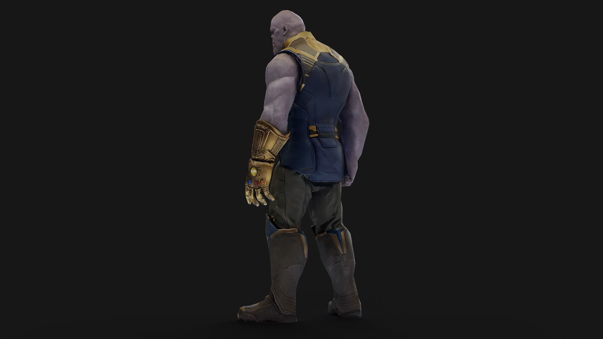 3D model Thanos 3d Model Scan VR / AR / low-poly | CGTrader