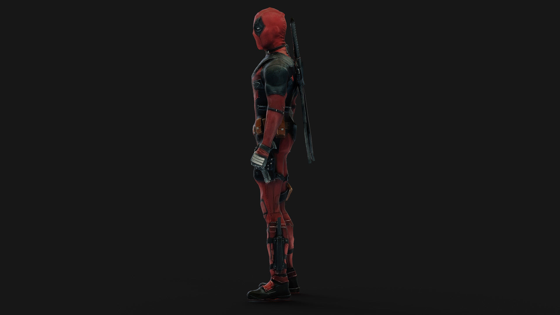 3D model Deadpool 3d Model Scan VR / AR / low-poly | CGTrader