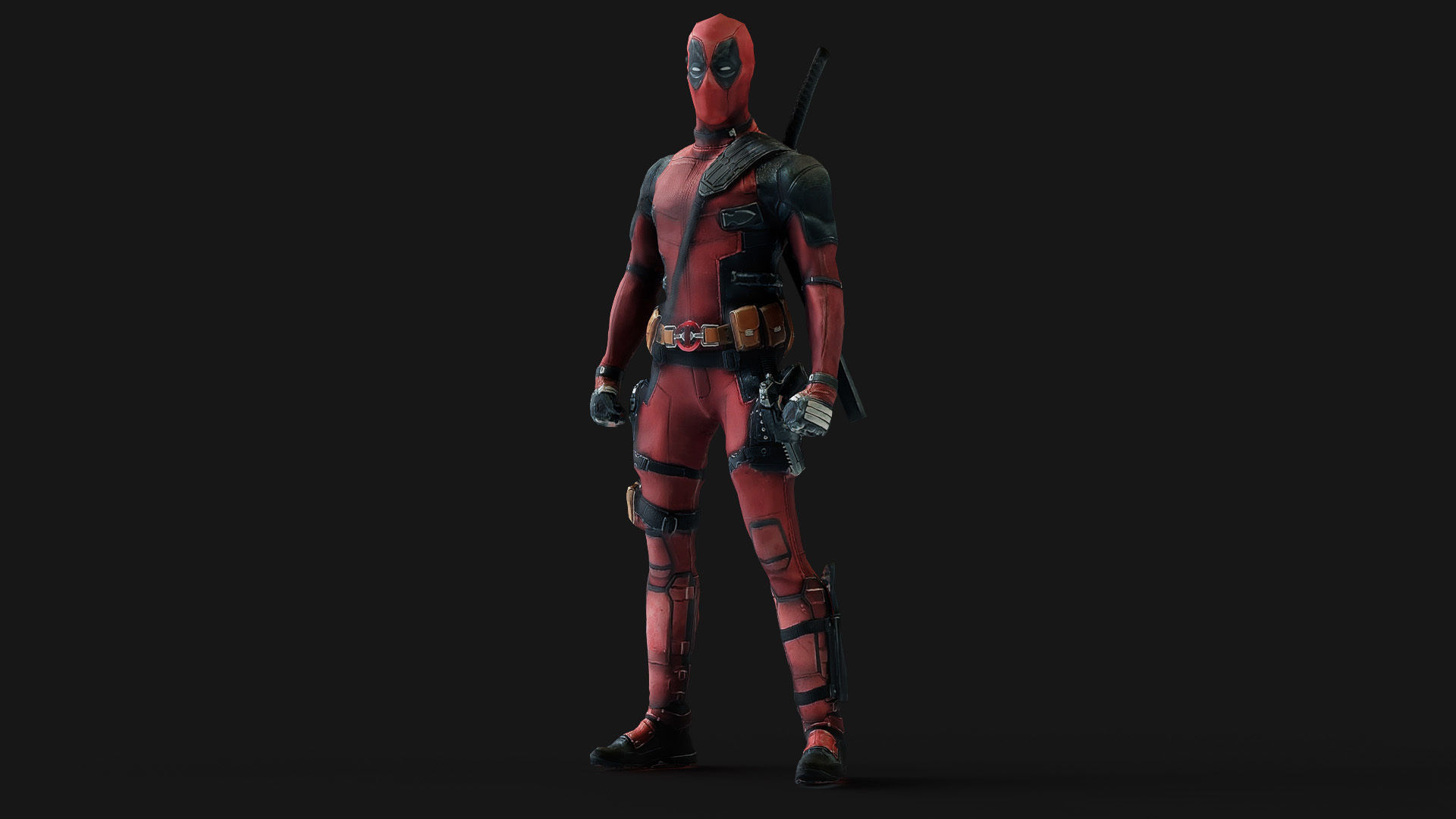 3D model Deadpool 3d Model Scan VR / AR / low-poly | CGTrader