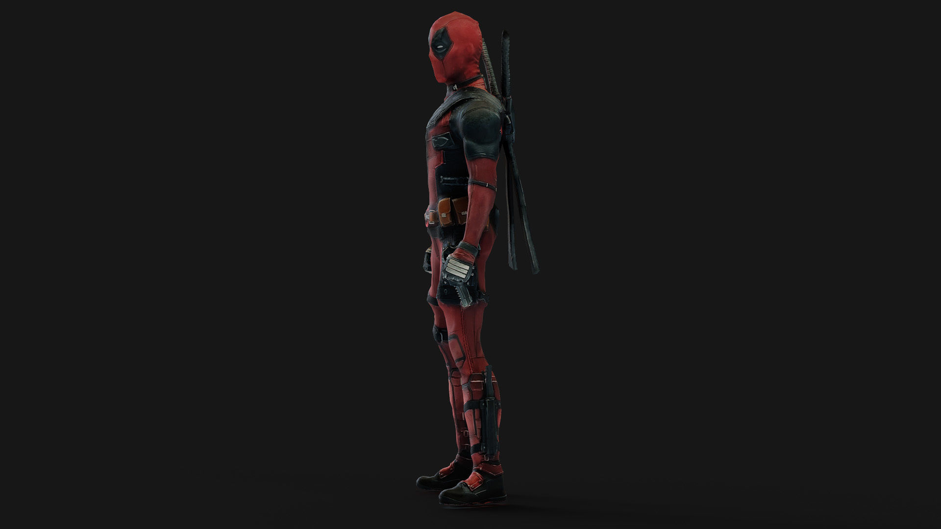 3D model Deadpool 3d Model Scan VR / AR / low-poly | CGTrader