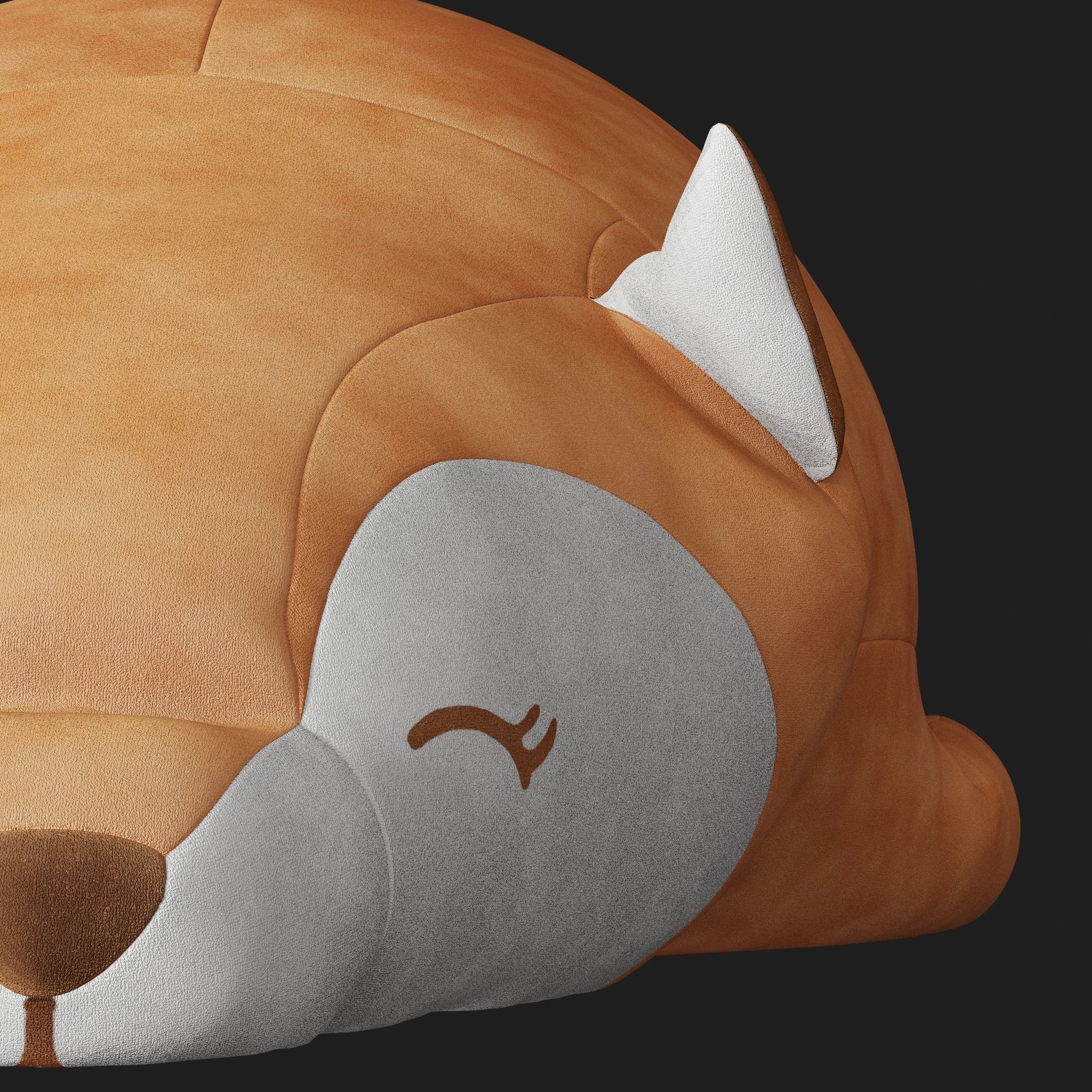 Plush Fox Miniso 3D model | CGTrader