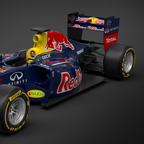 F1 2012 Red Bull Racing RB8 3D model | CGTrader