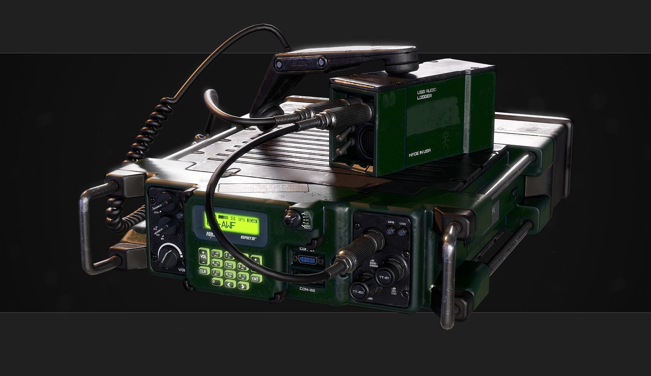3D model Military Radio VR / AR / low-poly | CGTrader