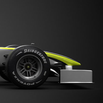 F1 2009 Brawn GP BGP 001 3D model | CGTrader