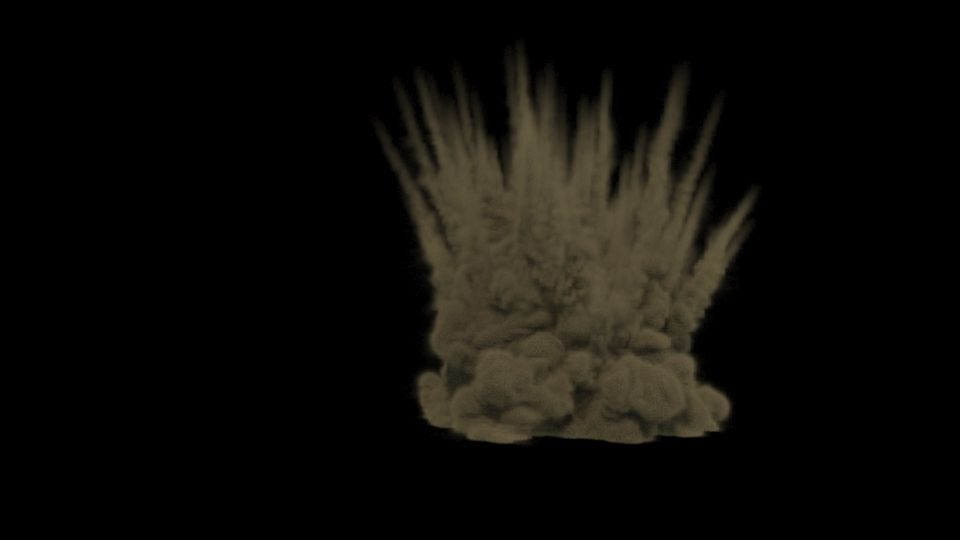 3D model Houdini - Shrapnel Explosion VR / AR / low-poly rigged ...