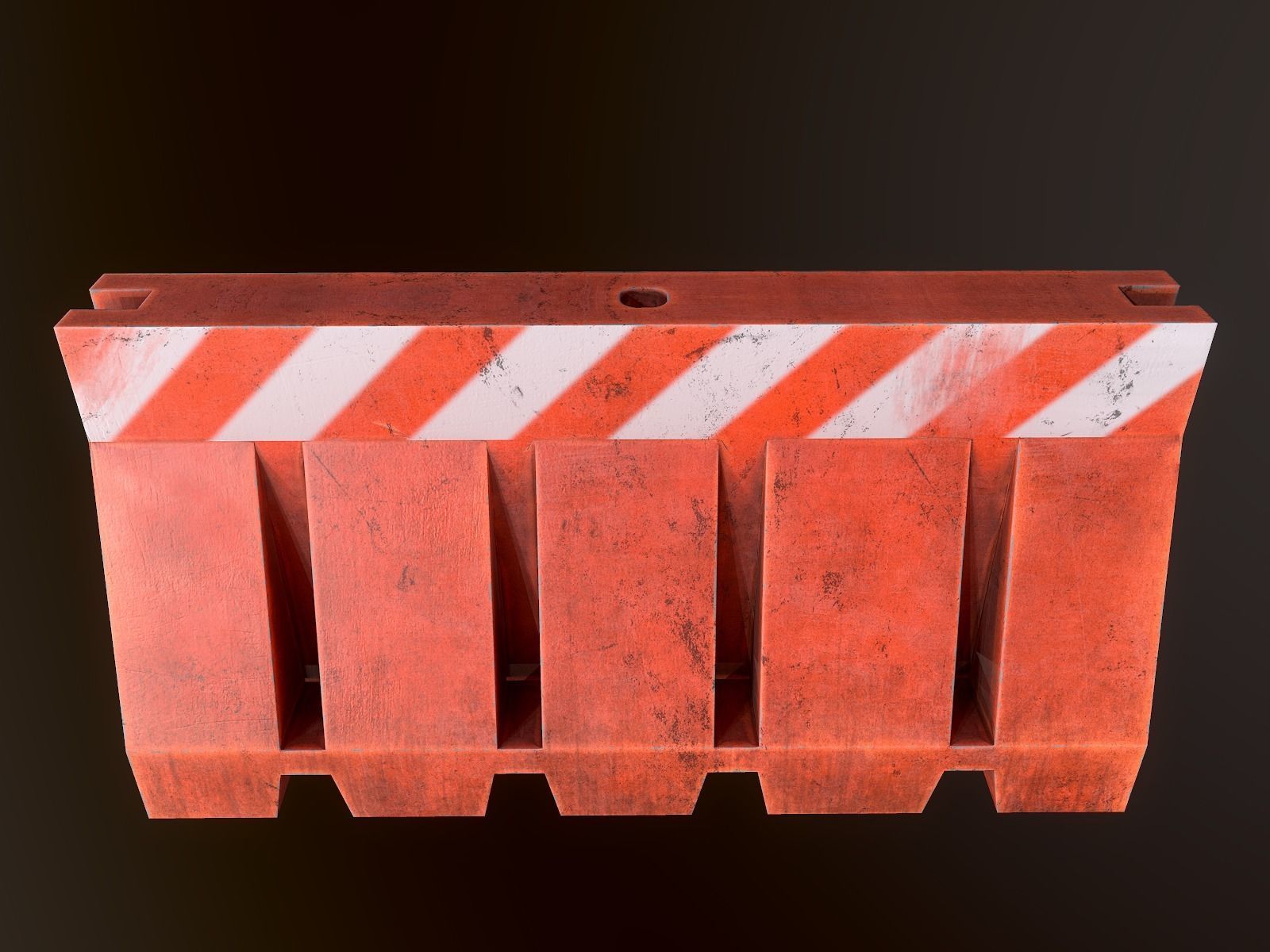 3D model Plastic Barrier pbr prop VR / AR / low-poly | CGTrader