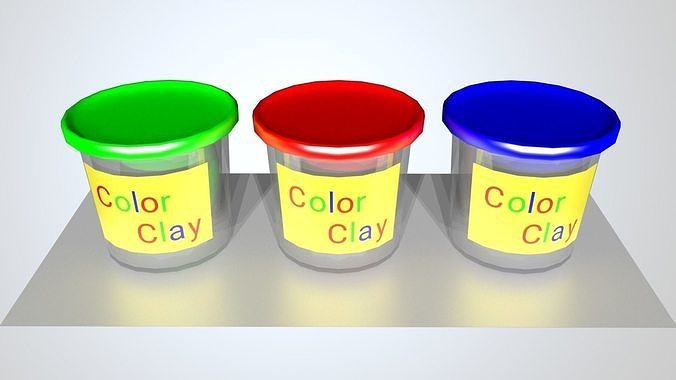 Color Clay free 3D model | CGTrader