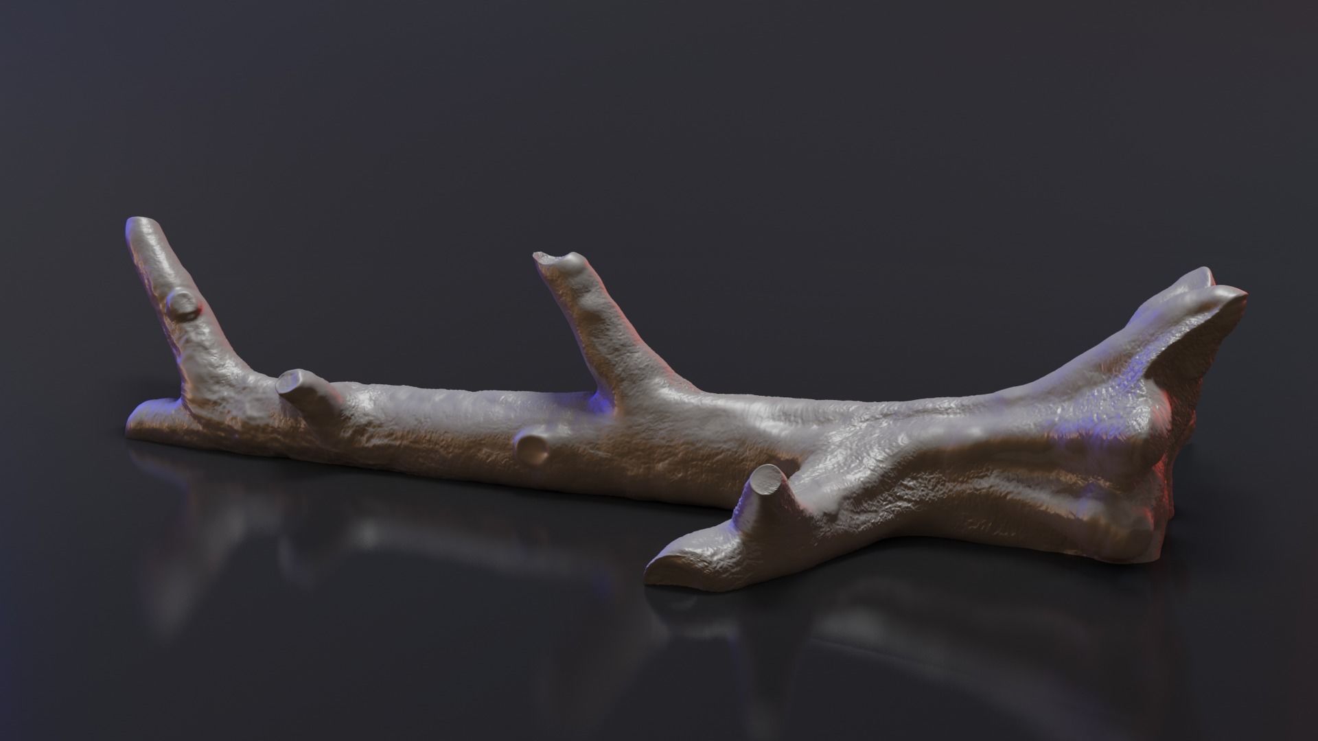 Fallen Tree - scatter terrain 3D model 3D printable | CGTrader