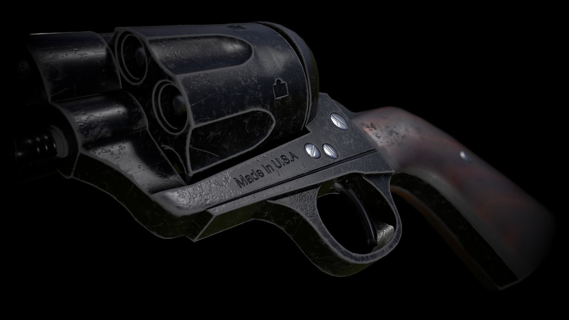 3D model Colt M 1873 Peacemaker VR / AR / low-poly | CGTrader