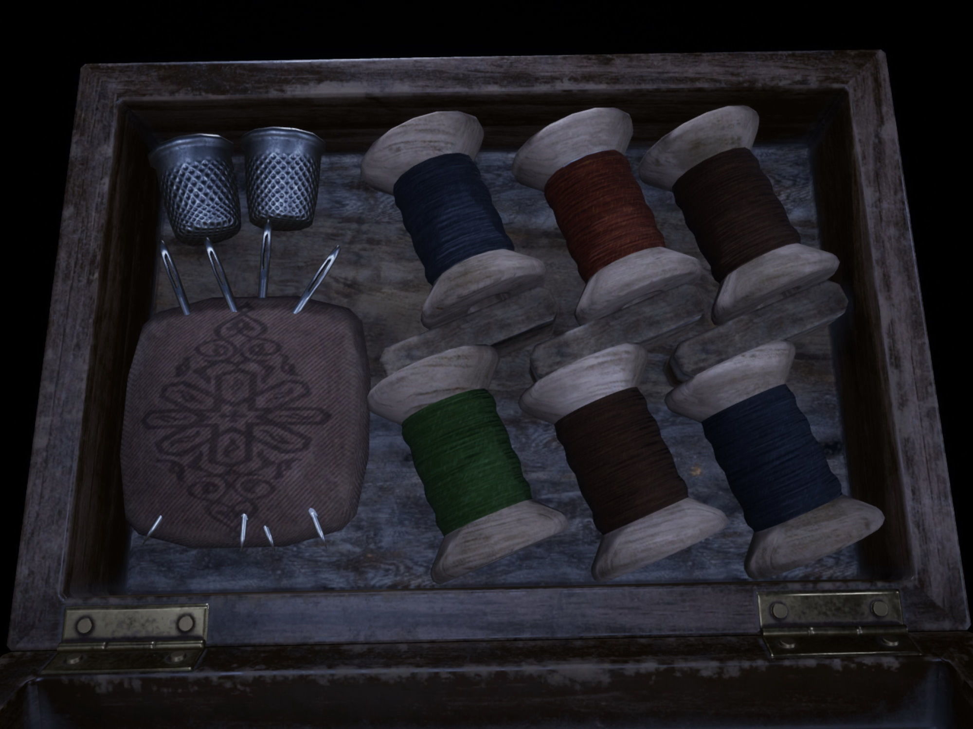 3D model Sewing Kit VR / AR / low-poly | CGTrader