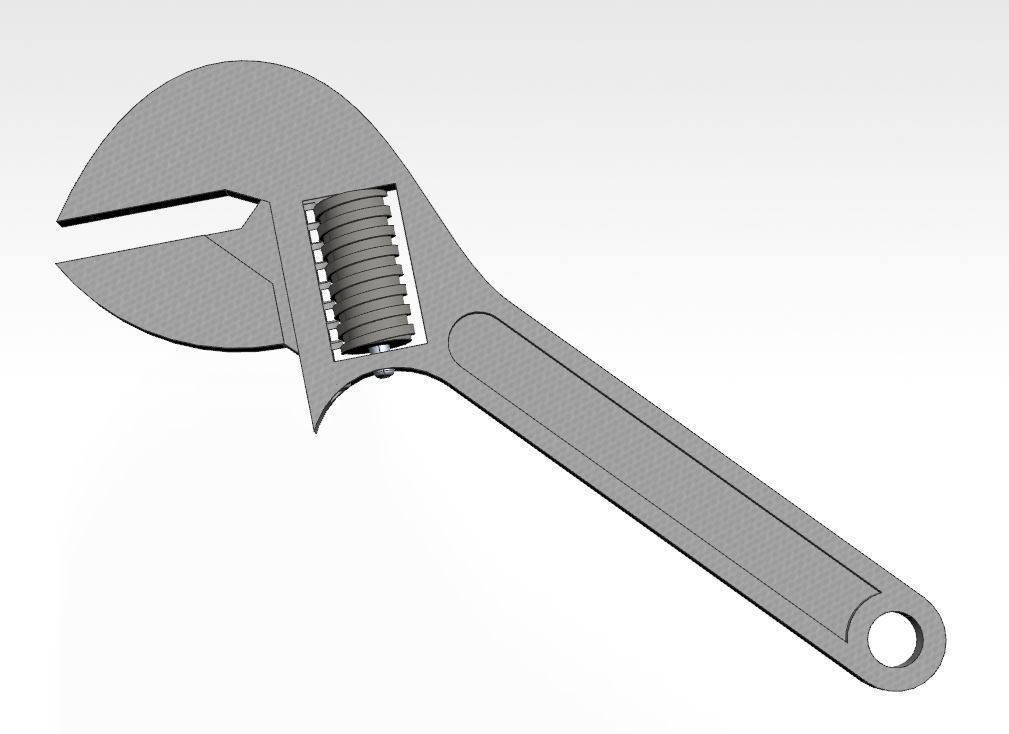 Wrench or Spanner 3D model | CGTrader