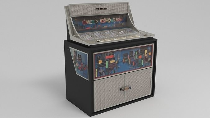 Seeburg Discotheque Jukebox 1965 3D model | CGTrader