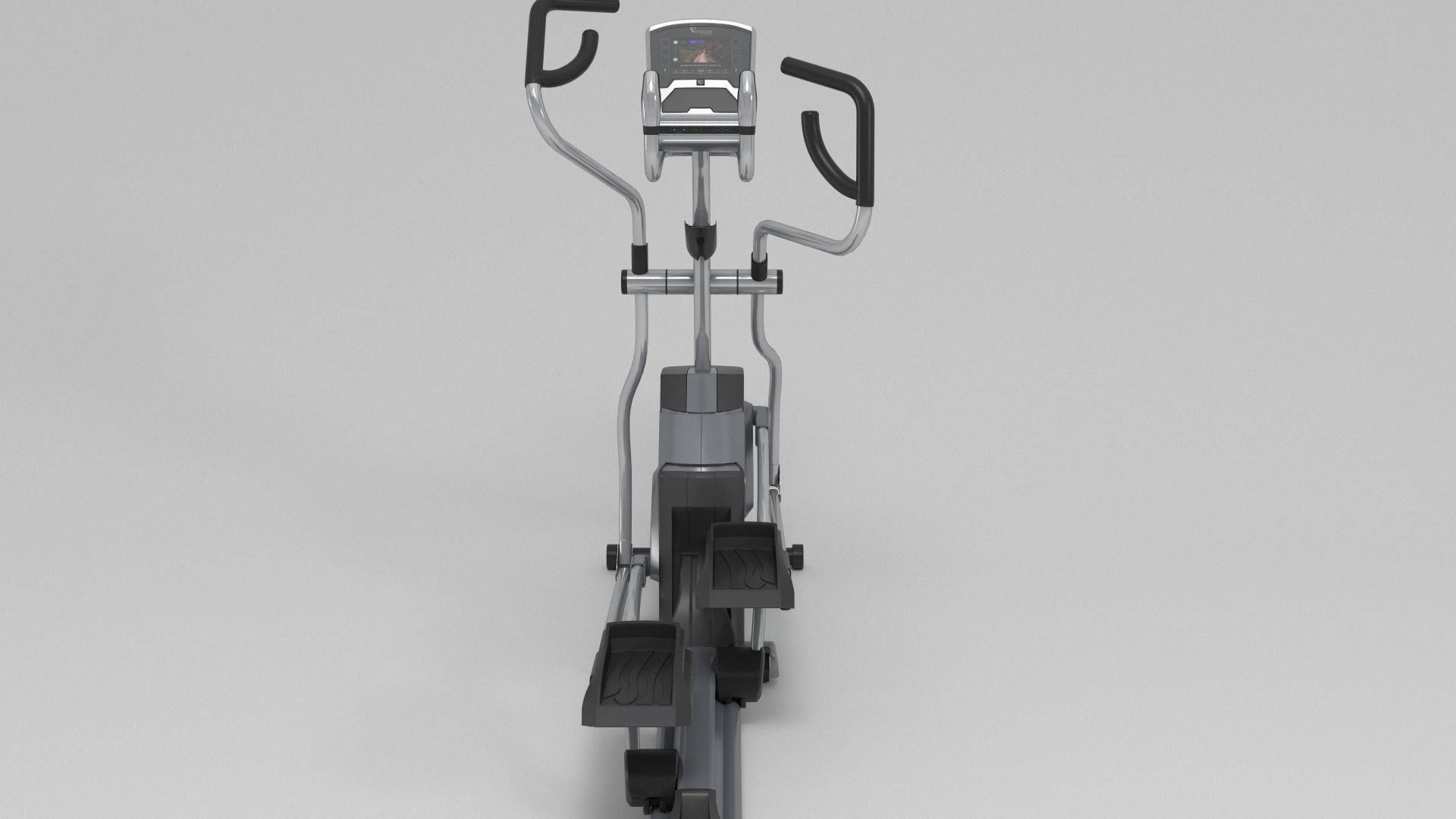 Vision Fitness XF40 Elliptical Machine 3D model | CGTrader