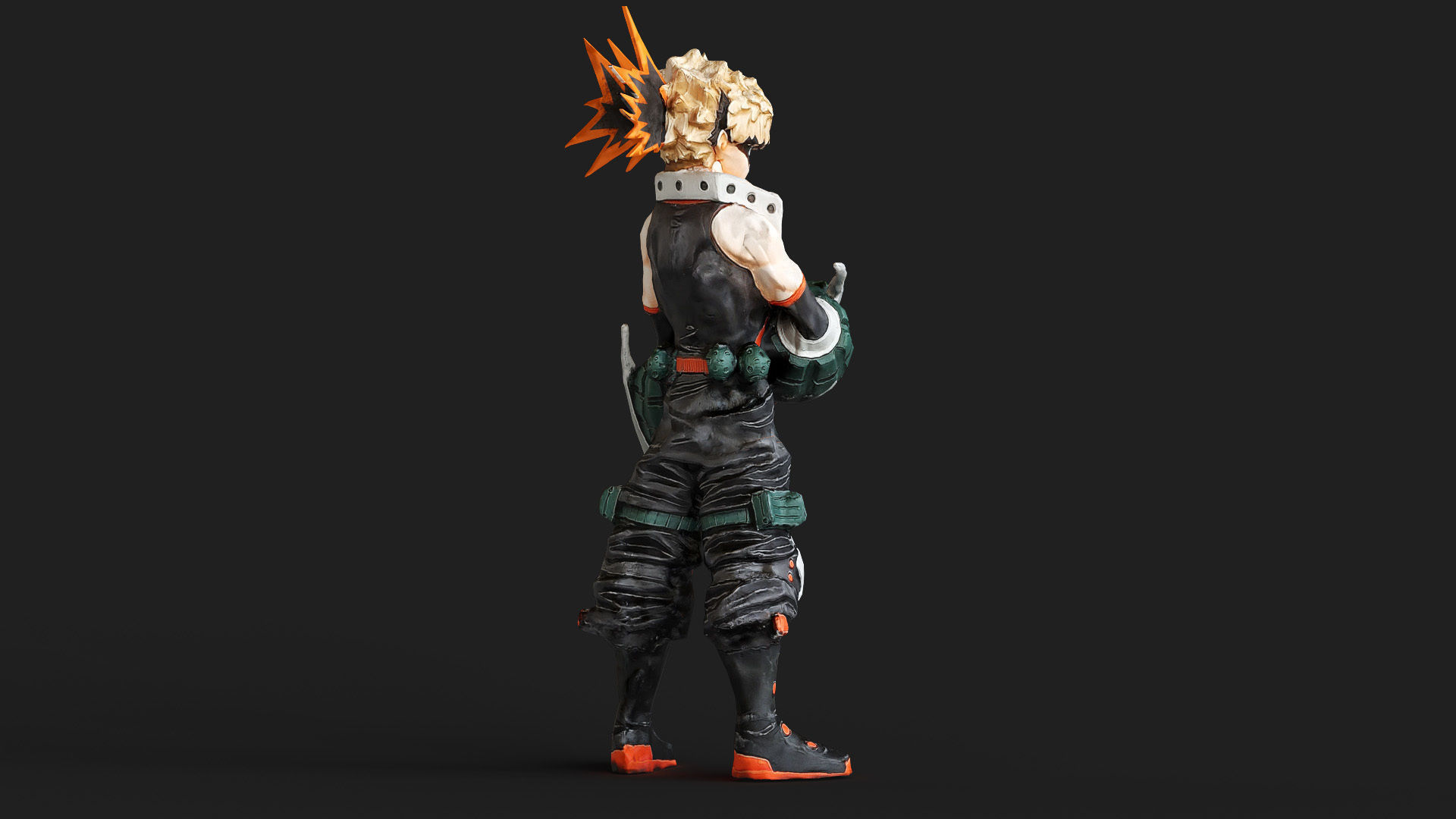 3D model Katsuki Bakugo My Hero Academia VR / AR / low-poly | CGTrader