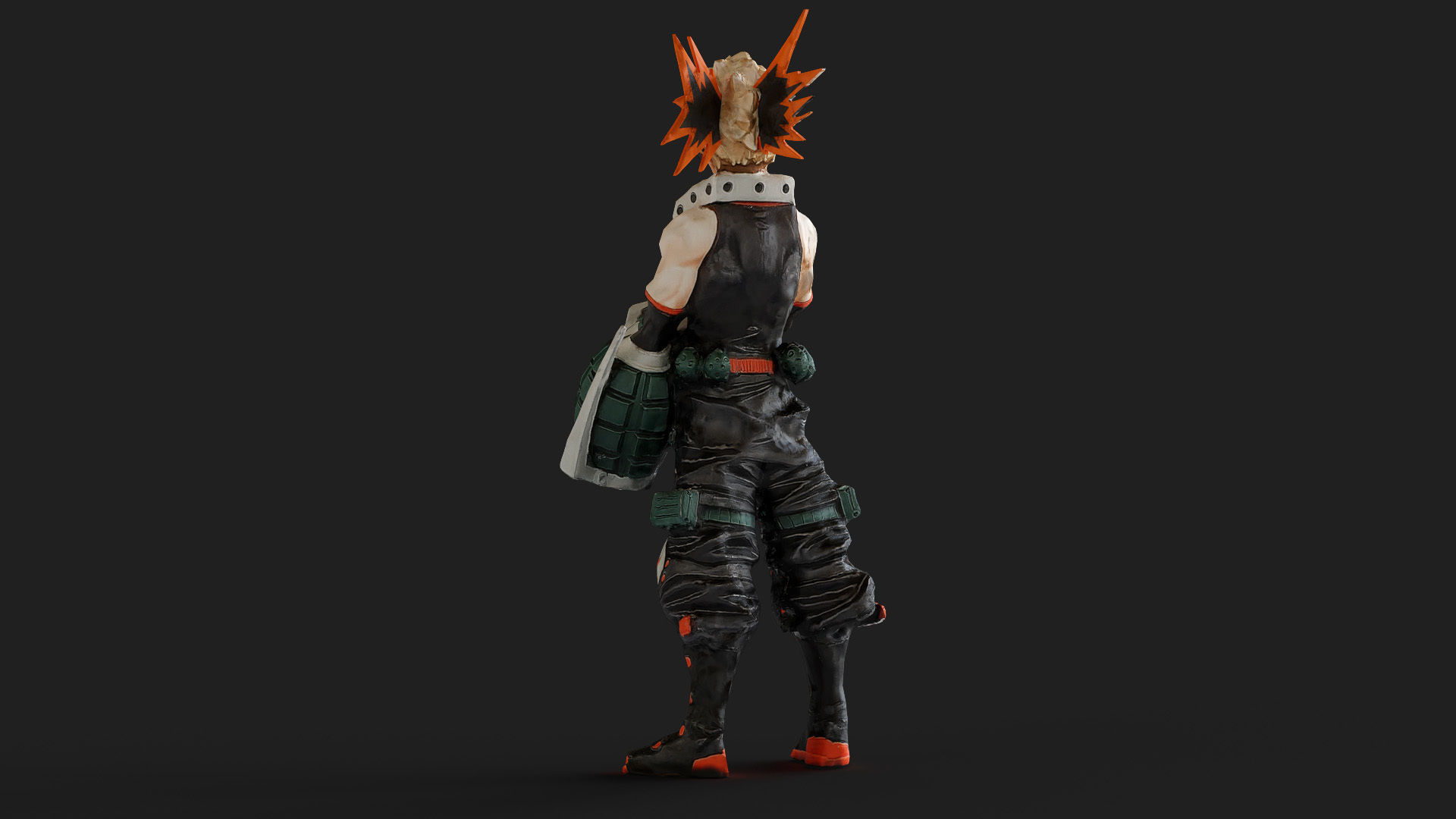 3D model Katsuki Bakugo My Hero Academia VR / AR / low-poly | CGTrader