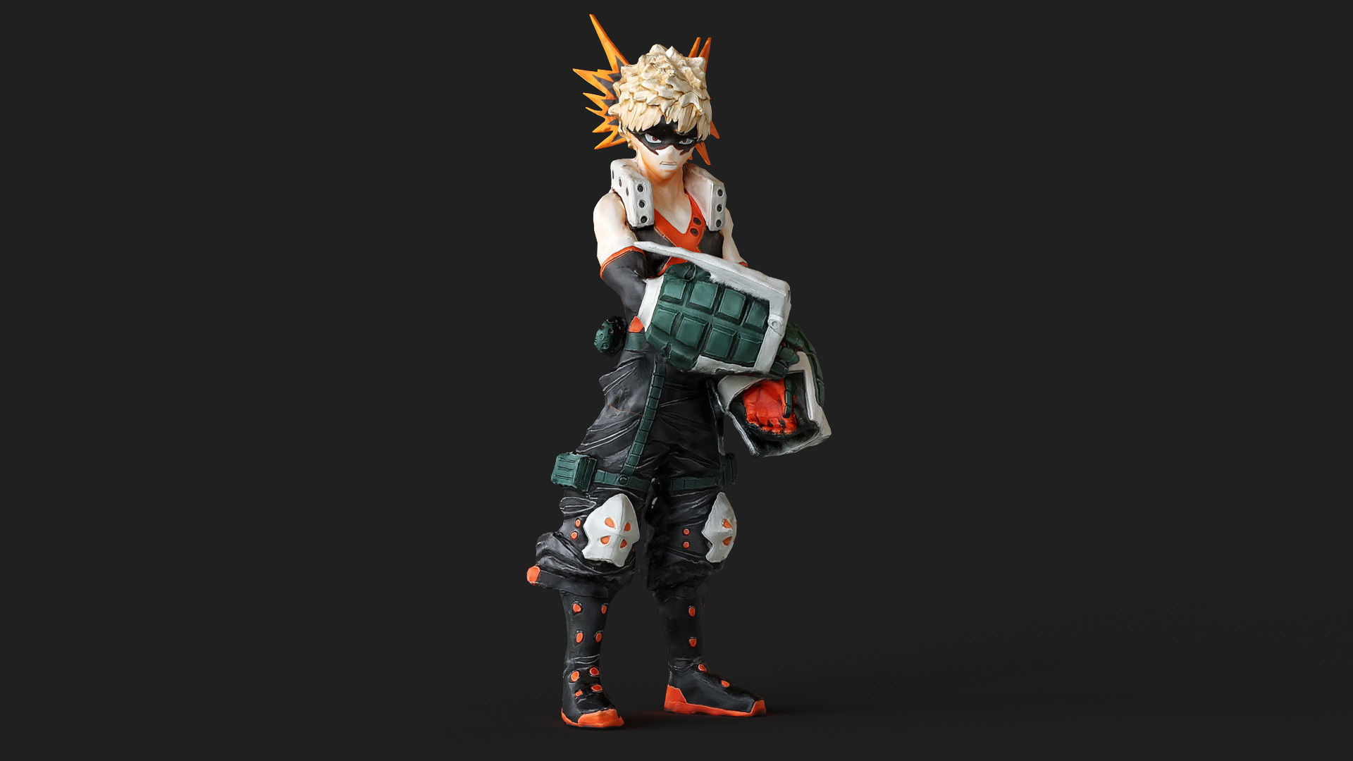 3D model Katsuki Bakugo My Hero Academia VR / AR / low-poly | CGTrader