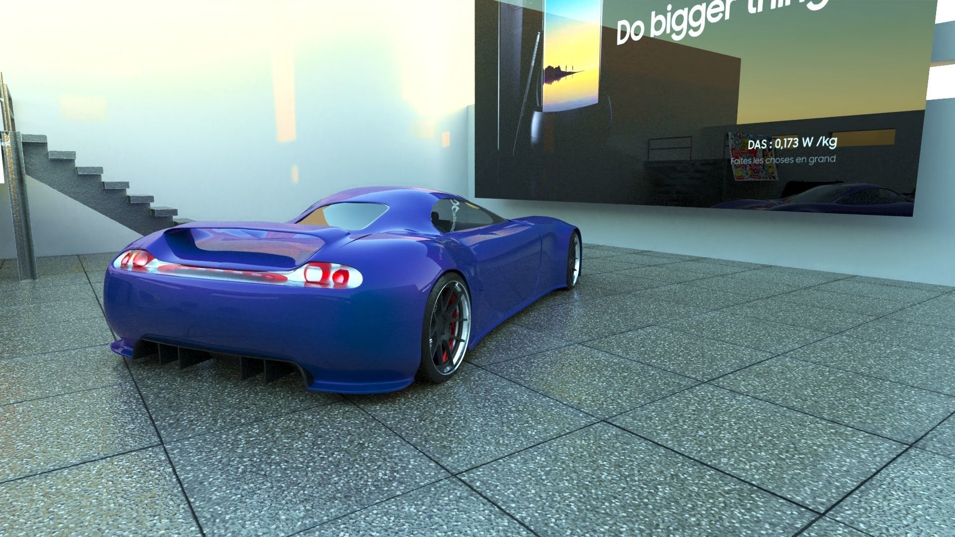 Falcon F1 Electric Concept Car 3D model | CGTrader