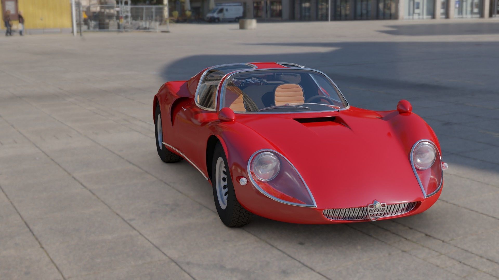 Car V1 free 3D model | CGTrader