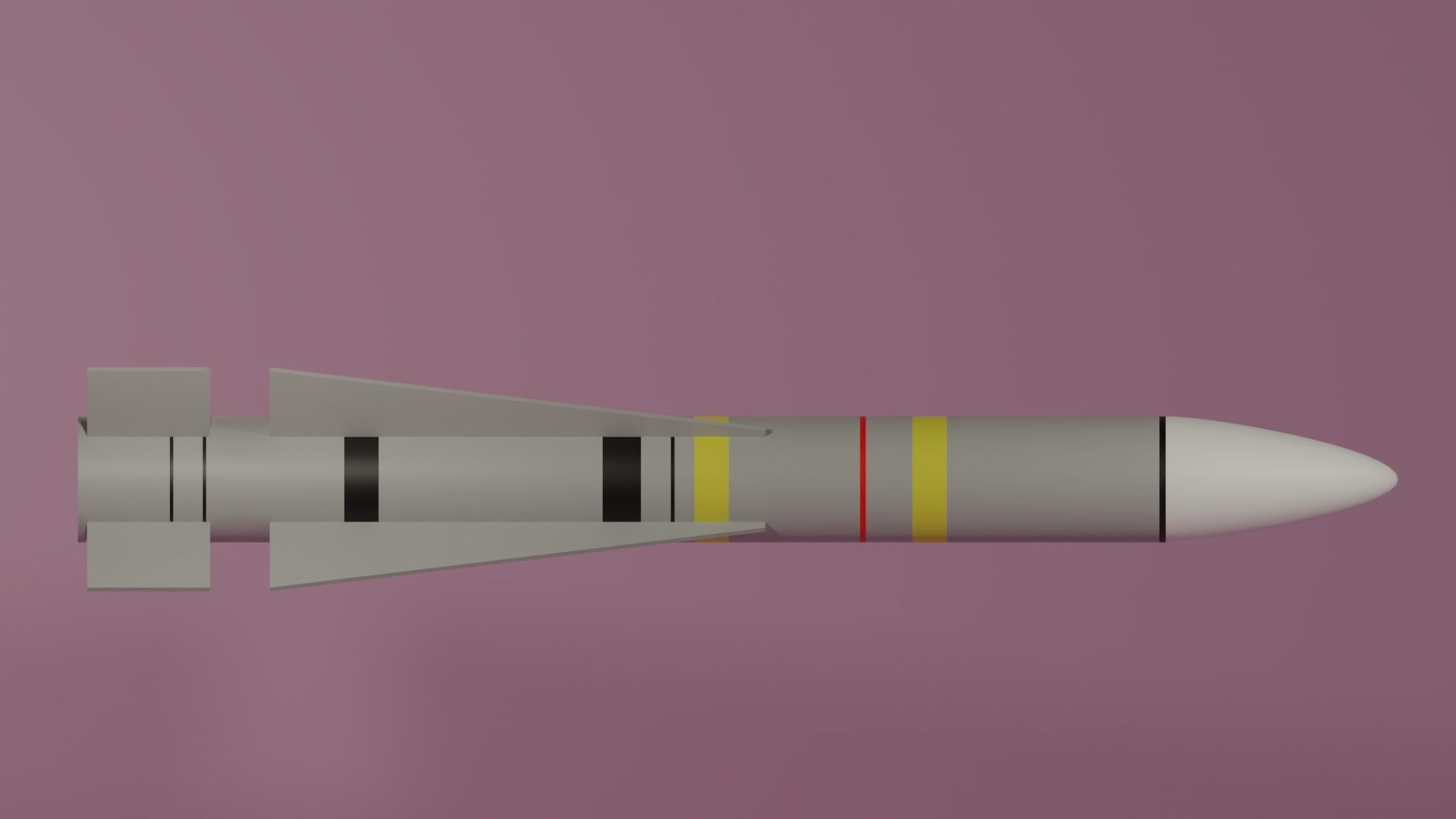 3D model AIM -54 Phoenix Missile VR / AR / low-poly | CGTrader