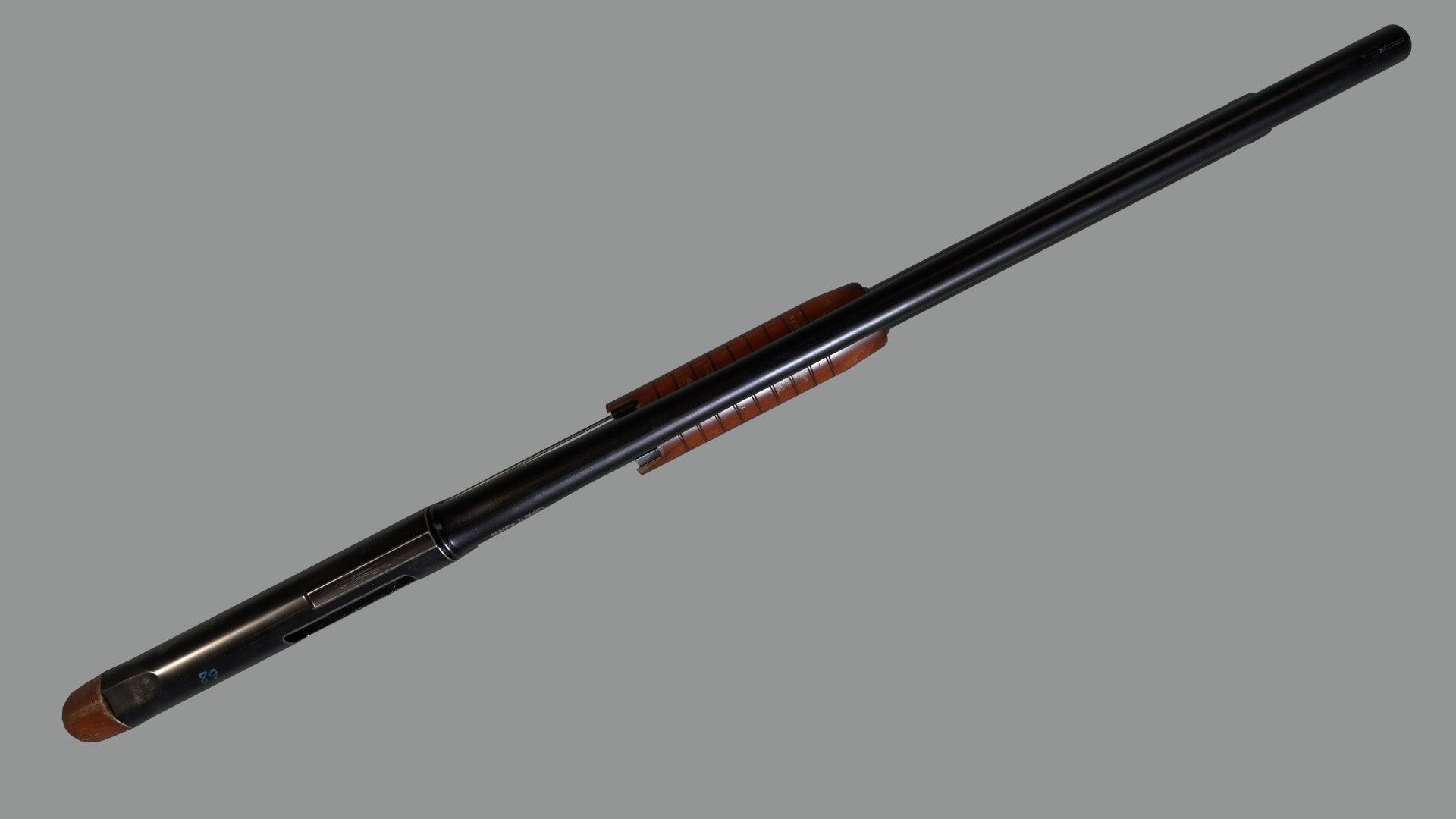 3D model Izh-81 pump shotgun V2 VR / AR / low-poly | CGTrader