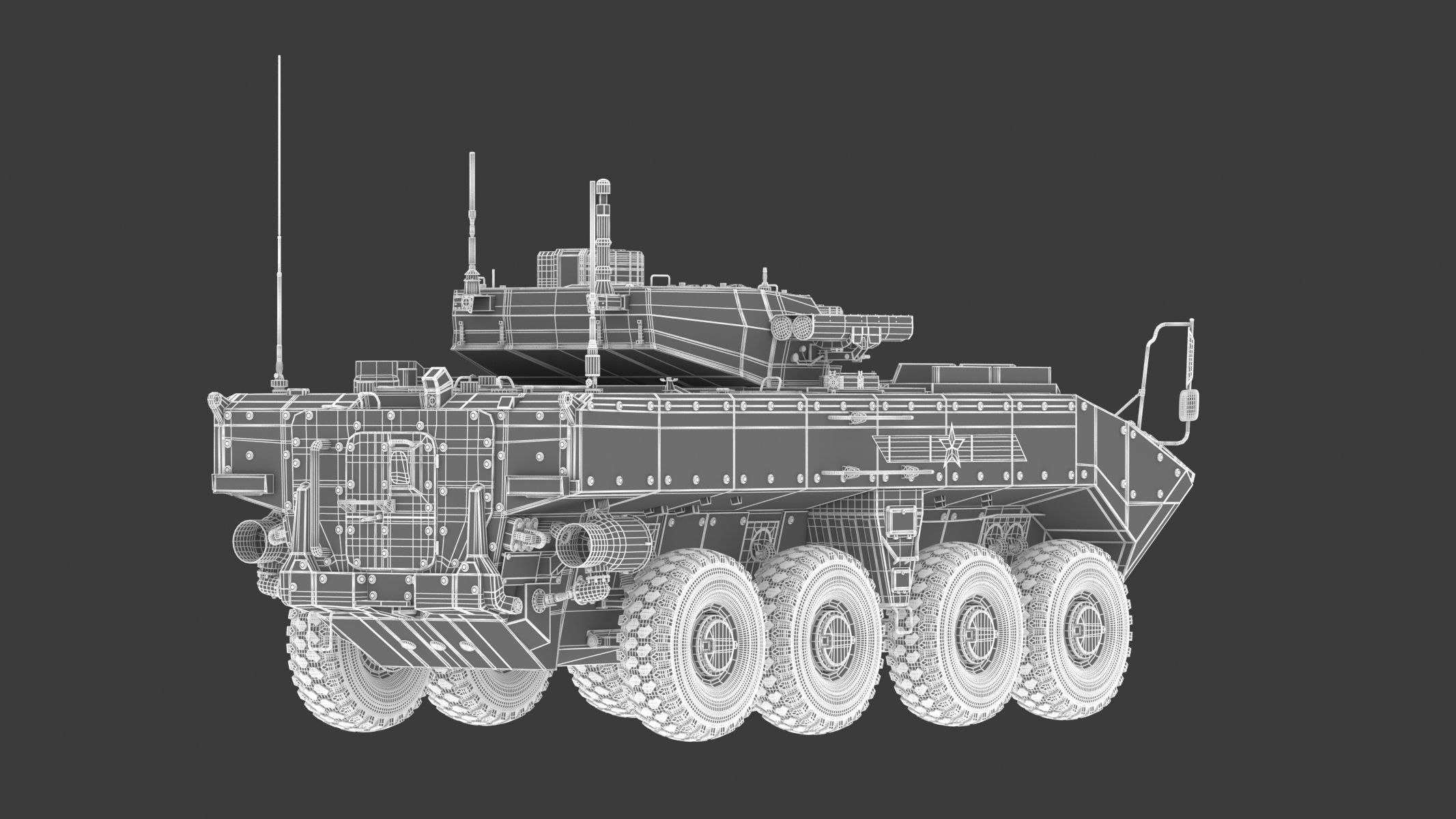 VPK-7829 Bumerang 3D model | CGTrader