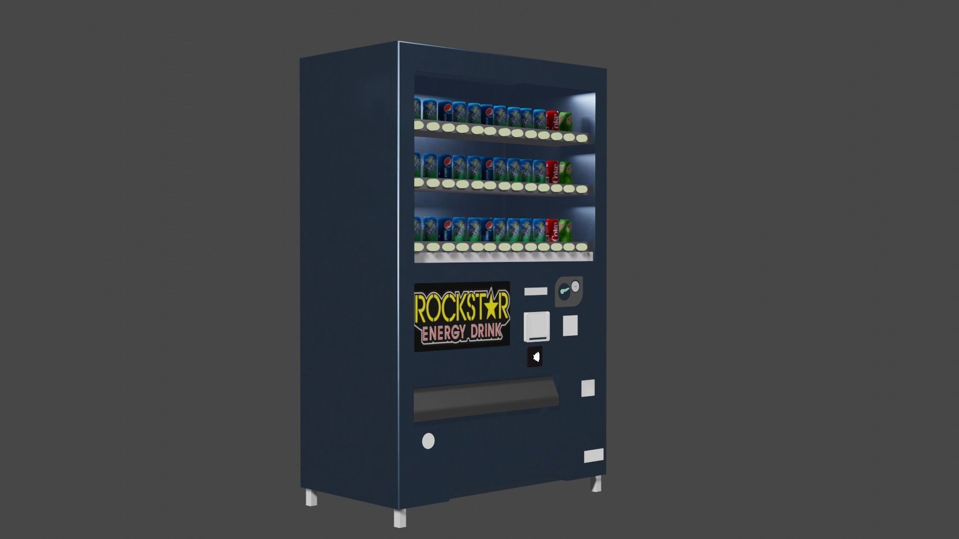 Vending Machine free VR / AR / low-poly 3D model | CGTrader
