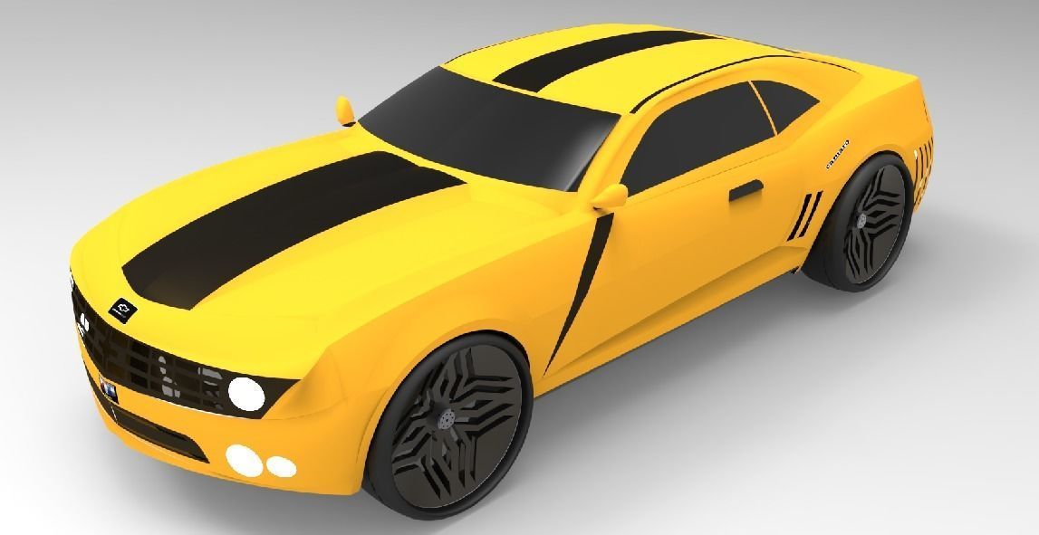 Chevrolet Camaro Concept Car 3D model | CGTrader