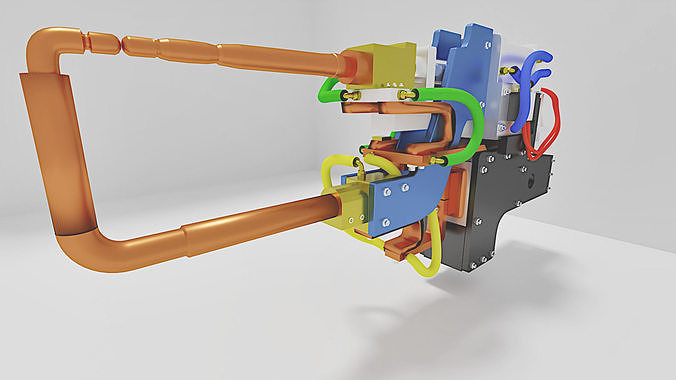 Welding gun 3D model | CGTrader